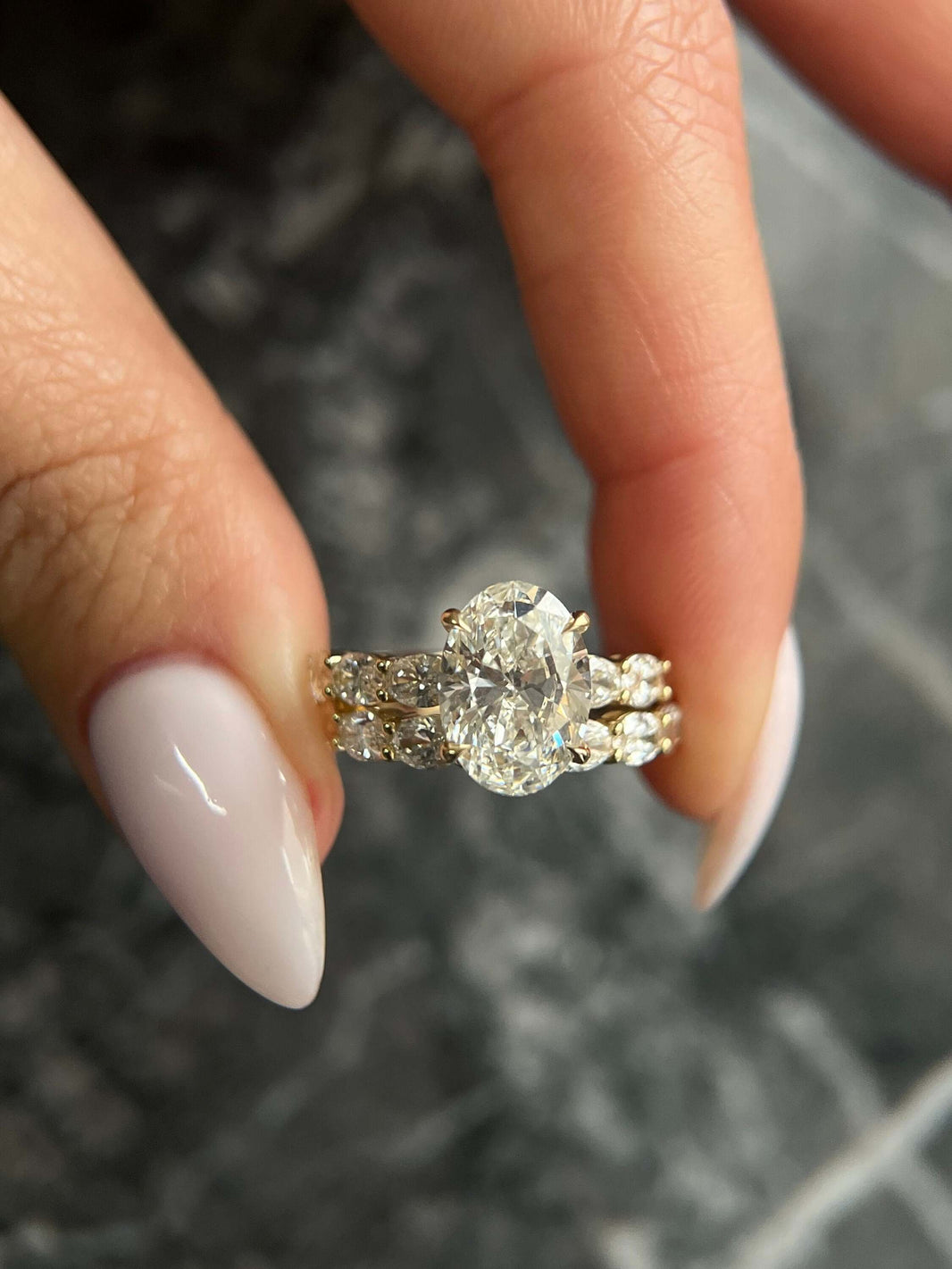 Engagement and Wedding Band Sets